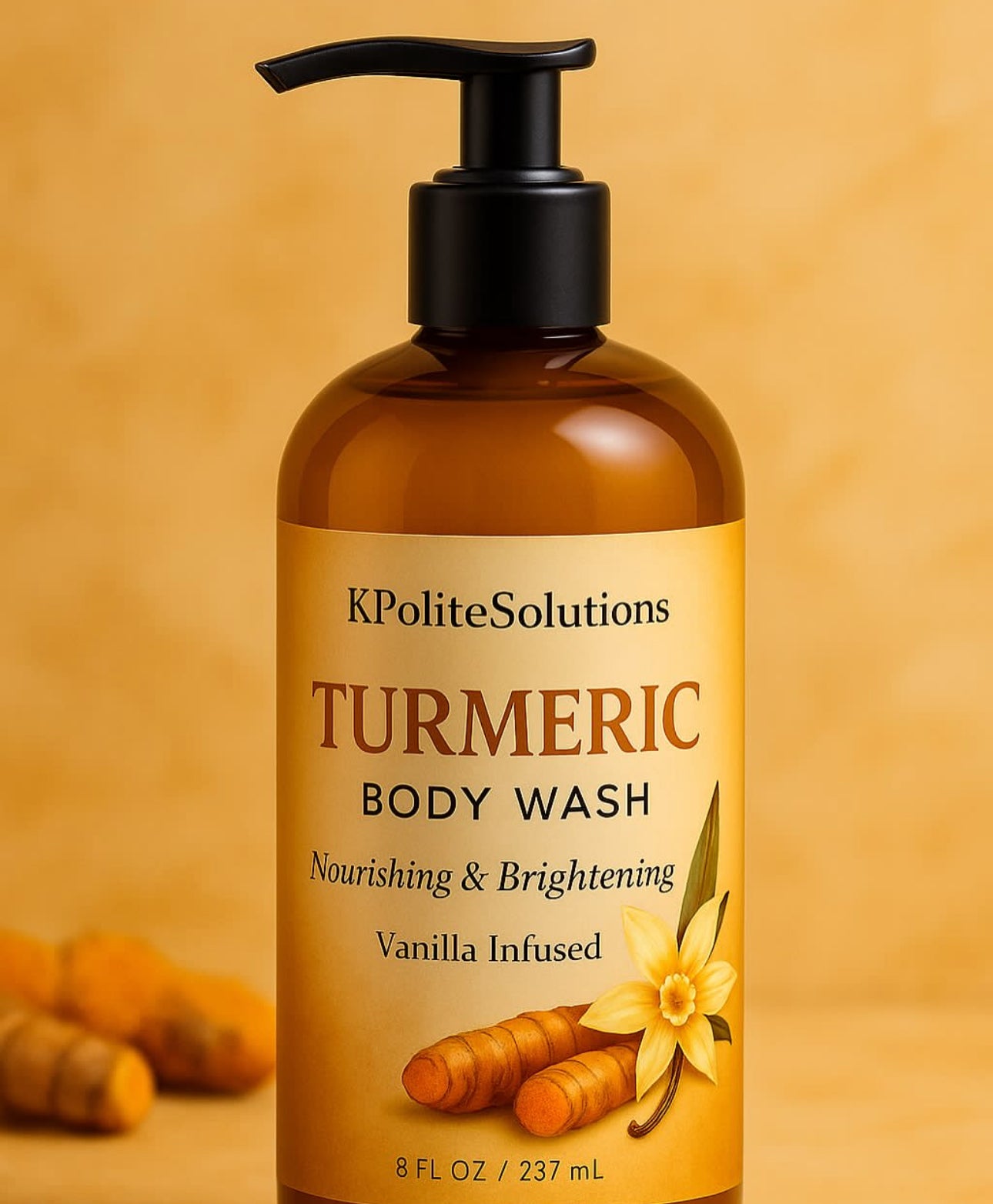 Turmeric Body Wash – KPoliteSolutions
